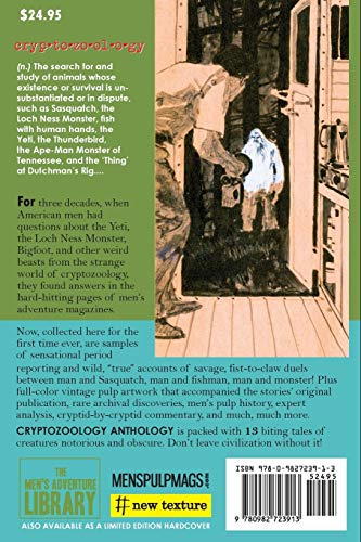 Cryptozoology Anthology: Strange and Mysterious Creatures in Men's Adventure Magazines (3) (Men ...