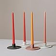 Amazon.com: Orange Gradient Color Taper Candles Scented Candles Sticks ...