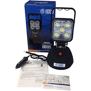 Amazon.com: ECCO EW2461-NA LED Light, Flood Beam, Magnetic Rechargeable, includes AC Adapter, 1 ...