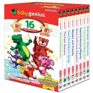 Amazon.com: Baby Genius® 8-Pack DVDs & Bonus CDs: Movies & TV