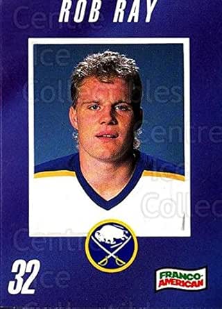 Amazon.com: (CI) Rob Ray Hockey Card 1990-91 Buffalo Sabres Campbells ...