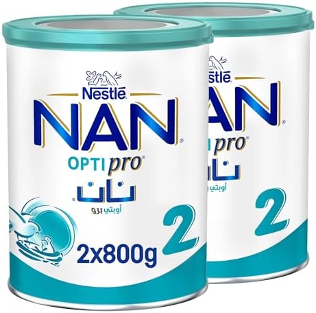 سعر Nestle NAN Optipro Stage 2, From 6 to 12 Months, 800g Dual Pack ...