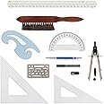Amazon.com: Acurit Drafting Tools Architect Set, 10 Piece Drafting Kit ...