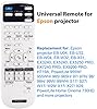 Universal Projector Remote Control, Compatible with All Epson Projector ...