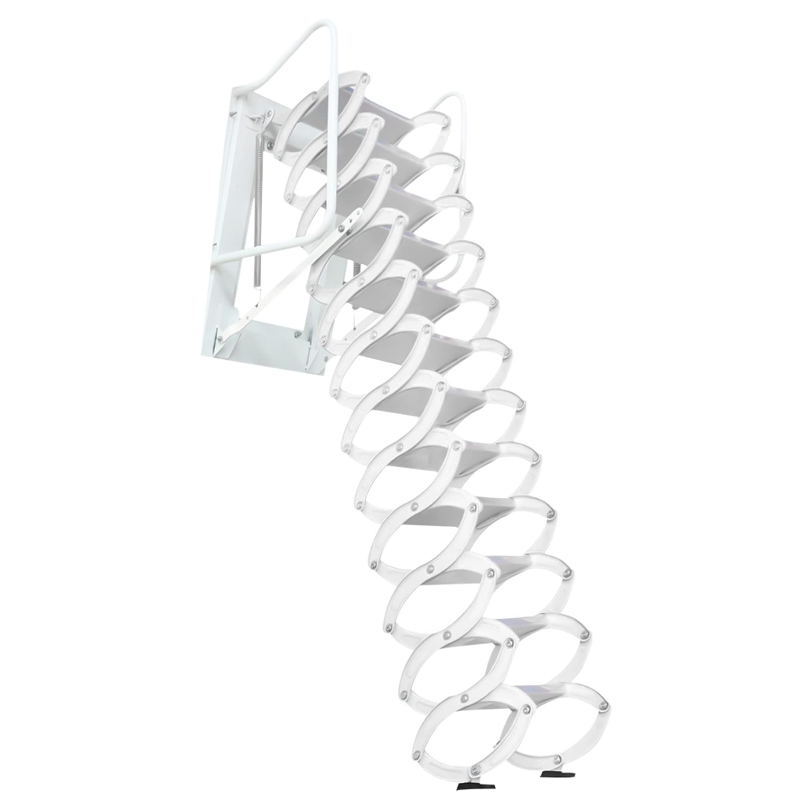 Mua Wall Mounted Attic Ladder Folding Step Ladder Attic Pulldown Ladder ...