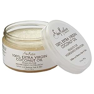 Shea Moisture 100% Extra Virgin Coconut Oil | 3.2 Oz: Amazon.com ...