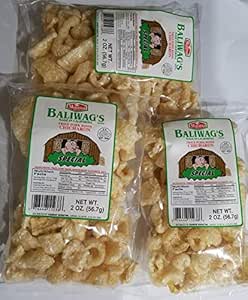 Amazon.com: Baliwags Fried Pork Chicharon Pack of 3
