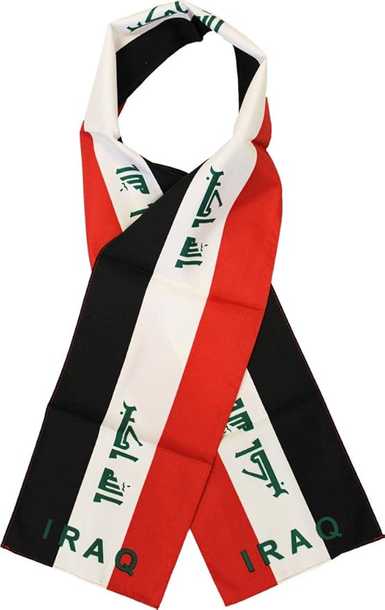 Amazon.com: Iraq - Lightweight Flag Scarf: Clothing