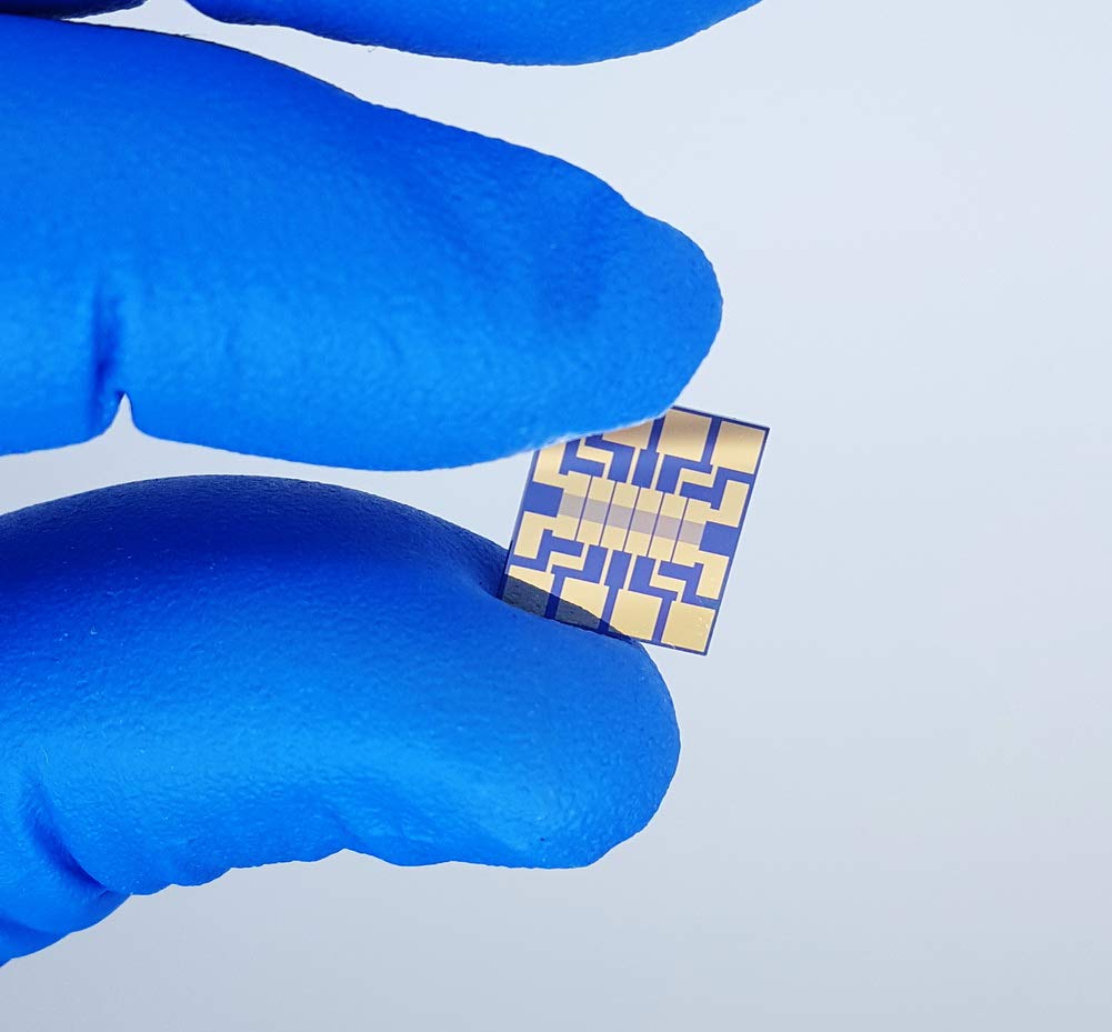 8mm ╳ 10mm 5 Pieces/Pack 1μm Finger Space Monocrystalline Silicon ...