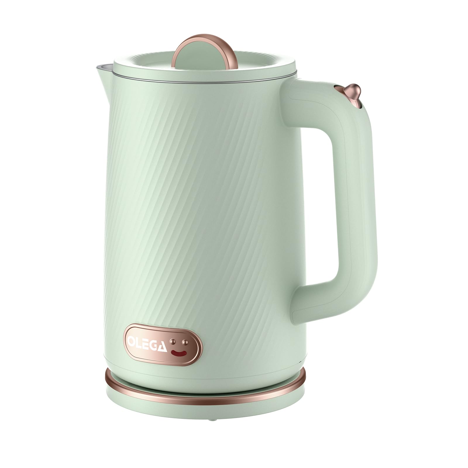 OLEGA Electric Kettle - 1500W Electric Tea Kettle 1.8L Stainless Steel ...
