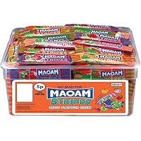 Amazon.com : MAOAM Stripes Fruit Flavour Chew : Gummy Candy : Grocery ...