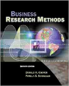 Amazon.com: Business Research Methods (9780072407419): Donald R. Cooper ...