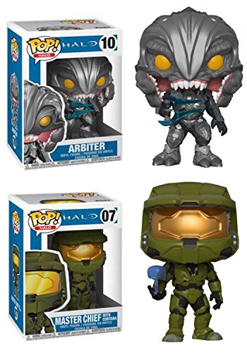Pop Funko Halo Arbiter Master Chief With Cortana Stylized Vinyl ...