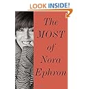 Amazon.com: The Most of Nora Ephron (9780385350839): Nora Ephron: Books