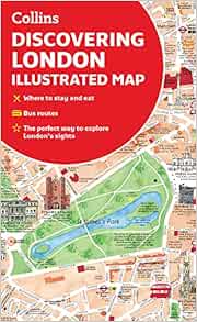 Discovering London Illustrated Map: Beddow, Dominic, Collins Maps ...
