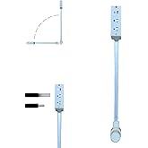 Amazon.com: EZ Outlet Electrical Outlet Extender. Access Hard-to-Reach ...