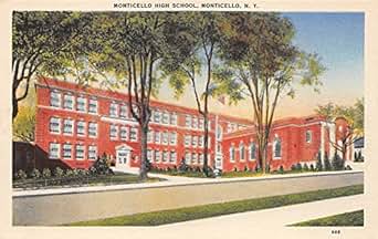 Monticello High School Monticello, New York, Postcard at Amazon's ...