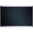 Quartet Prestige Black Embossed Foam Bulletin Board, Aluminum Frame, 36 ...