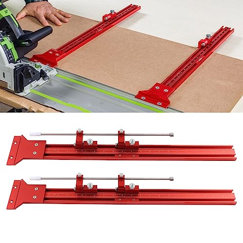 FTVOGUE Parallel Guide Rail System Circular Saw Track Set Woodworking ...
