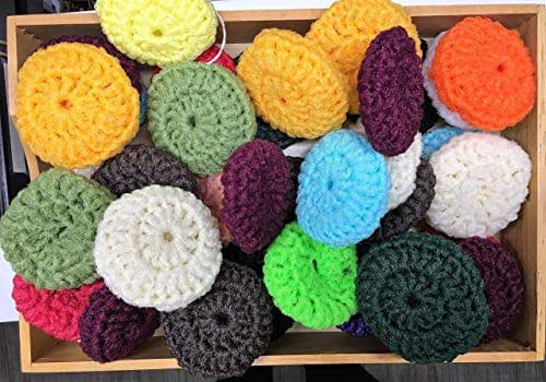 Amazon.com: Set of 3 - Nylon Net Double Thickness Pot Scrubbers ...