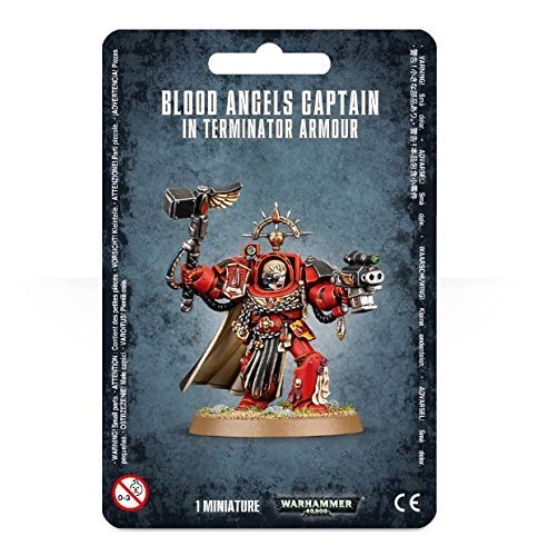 Games Workshop Warhammer 40k Blood Angel Captain in Terminator Armour