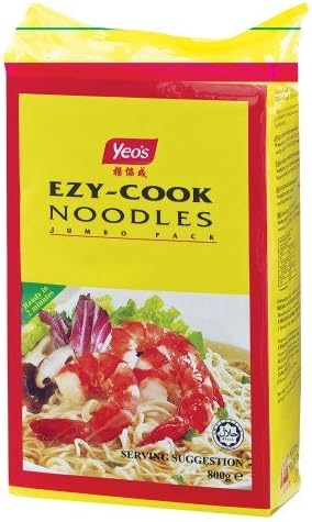 Yeo's Ezy-Cook Noodles, 800 g, Pack of 6: Amazon.co.uk: Grocery