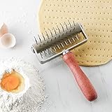 Amazon.com: Handle Roller Docker Stainless Steel Pizza Dough Docker For ...