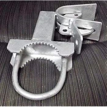 Amazon.com: 2-7/8" Cantilever Gate Receiver/Latch with Locking Bar ...