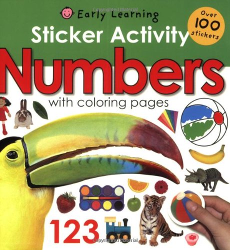 Amazon.com: Sticker Activity Numbers (Sticker Activity Fun ...