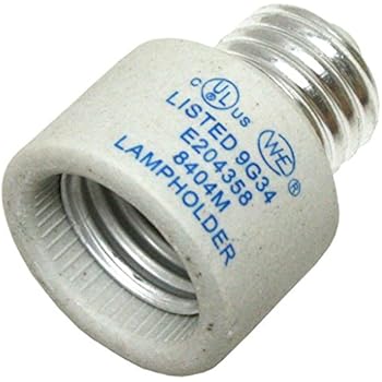 SUNLITE 12pcs E131 Medium Base Porcelain Socket Extender - Light ...