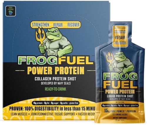 Frog Fuel Power Regular Complete Protein Shot, 15g Protein Nano ...