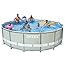 Amazon.com : Intex Rectangular Ultra Frame Pool Set, 24-Feet by 12-Feet ...