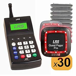 Amazon.com : Guest Pager System Kit with 30 Pagers : Office Products