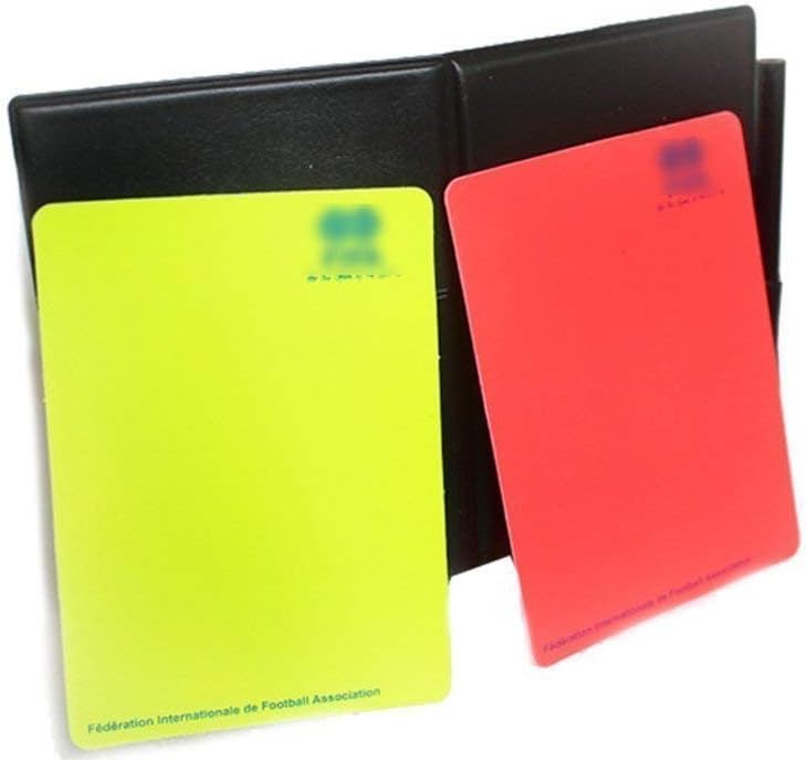 A-NAM Referee Notebook Card set, Sports Referee Kit for Football ...