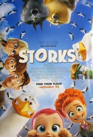 STORKS - 11.5"x17" Original Promo Movie Poster 2016 at Amazon's ...