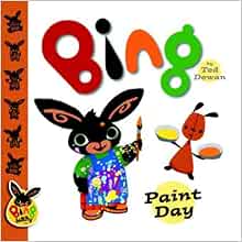 Amazon.com: Bing: Paint Day (Bing Bunny): 9780385750219: Dewan, Ted: Books