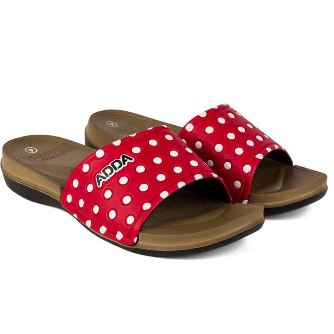 ADDA COMFORTABLE / DURABLE/ EXTRA SOFT RED COLOUR SLIPPERS/FLIPFLOPS ...