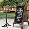 Rustic Magnetic A-Frame Chalkboard Sign / Extra Large 40" x 20" Free ...