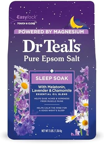 Pure Epsom Dr. Teal's Melatonin Sleep Soaking Bath Salt 1360 g price in Saudi Arabia | Amazon ...
