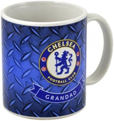 CHELSEA FC Ceramic Mug - Personalised - GRANDAD {Official Product ...