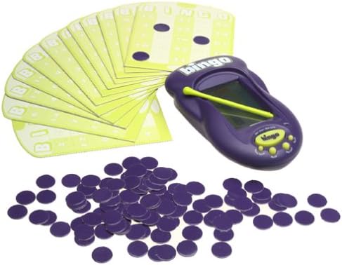 Talking Bingo - Electronic handheld version. Sleek design with touch ...