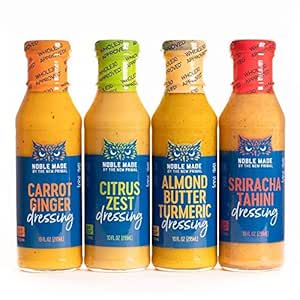 Amazon.com : Noble Made by The New Primal, Dressing Variety Pack ...