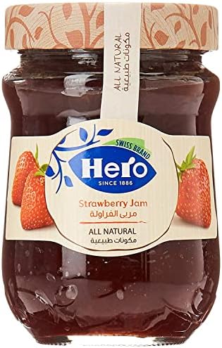 Hero Strawberry Jam 340g price in Saudi Arabia | Amazon Saudi Arabia | supermarket kanbkam