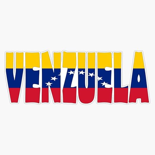 Amazon.com: Venezuela Decal Vinyl Bumper Sticker 5": Automotive