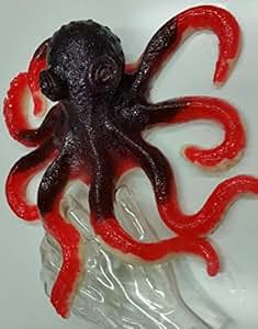 Amazon.com : The Gummy Bear Guy | Gummy Octopus - Cherry with Blue ...