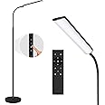 Dimunt LED Floor Lamp, Bright 15W Floor Lamps for Living Room with 1H ...