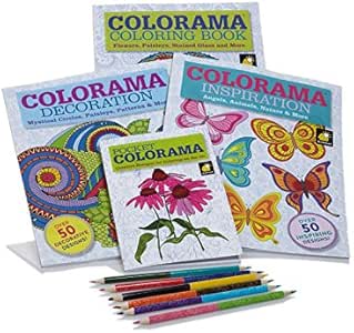 Amazon.com: Colorama and Magic Path Coloring Books Collection With 6 ...