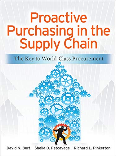 Amazon.com: Proactive Purchasing in the Supply Chain: The Key to World ...