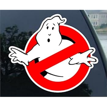 Amazon.com: Ghostbusters car bumper sticker decal (2" (2 Pack)): Automotive