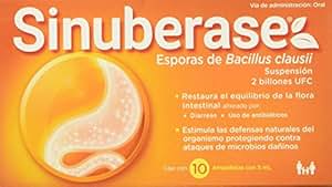 Sinuberase Liquido, 5 ml, 10 Ampolletas: Amazon.com.mx: Salud, Belleza ...